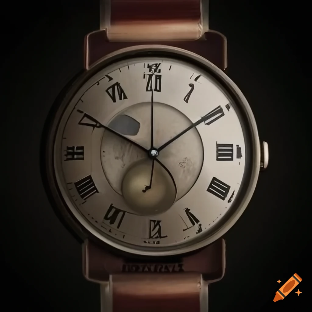 Dundon watch co. elegantly etched on a vintage timepiece on Craiyon