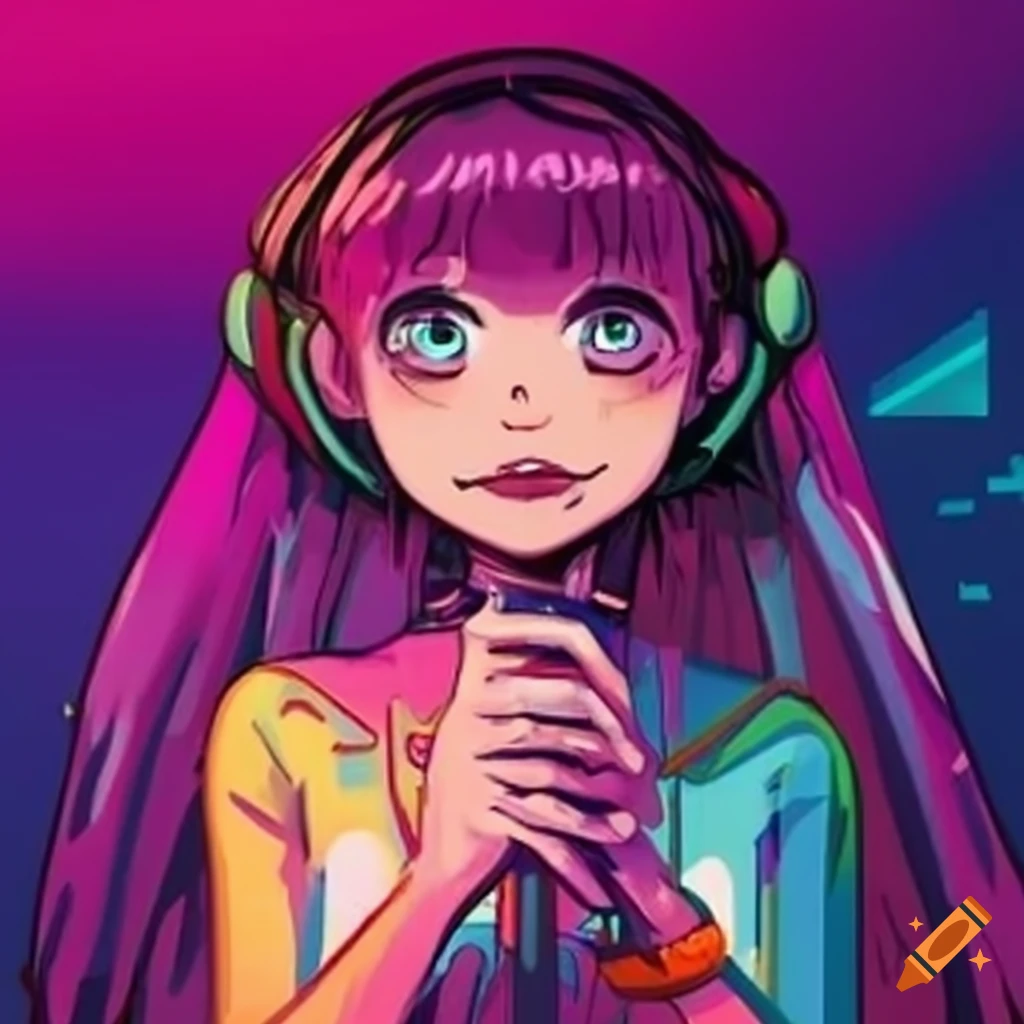 Vibrant gaming scene image