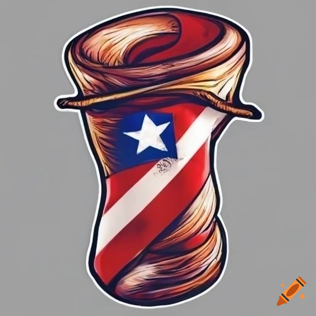 Puerto rican style stickers