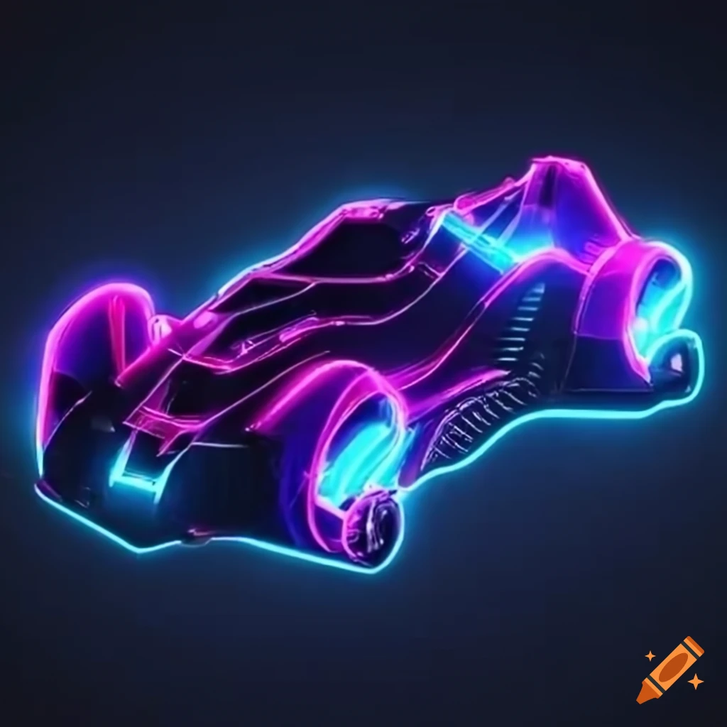 High-class and modern car racing game logo on Craiyon