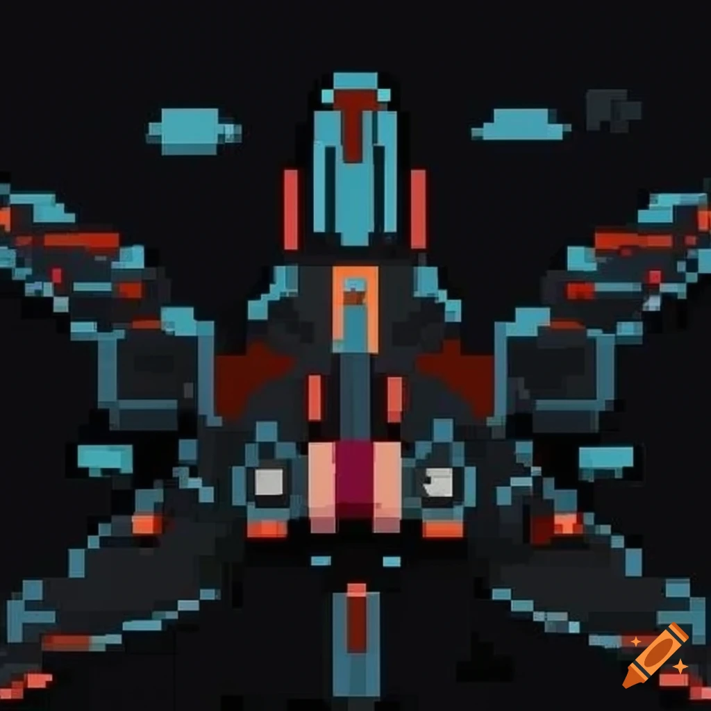 Alien Space Ship Sprite