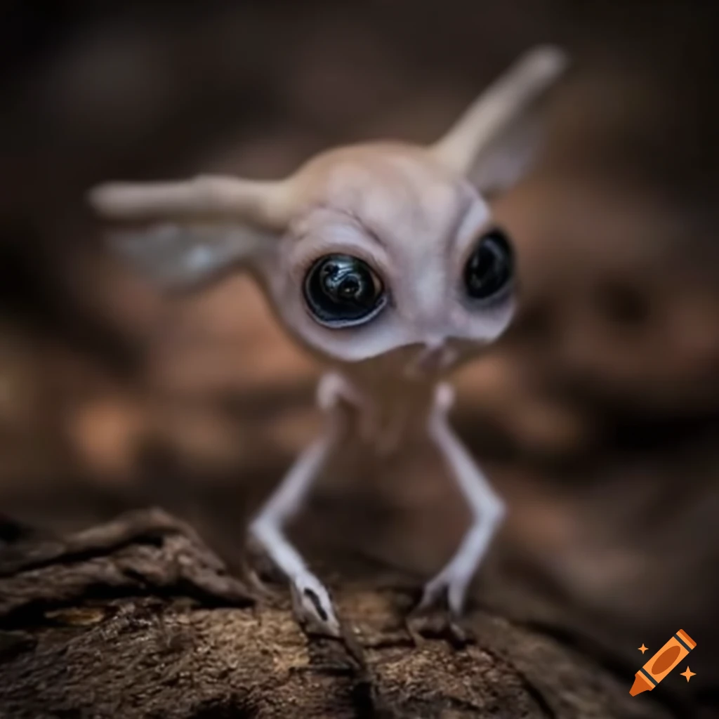 Image of a cute alien animal