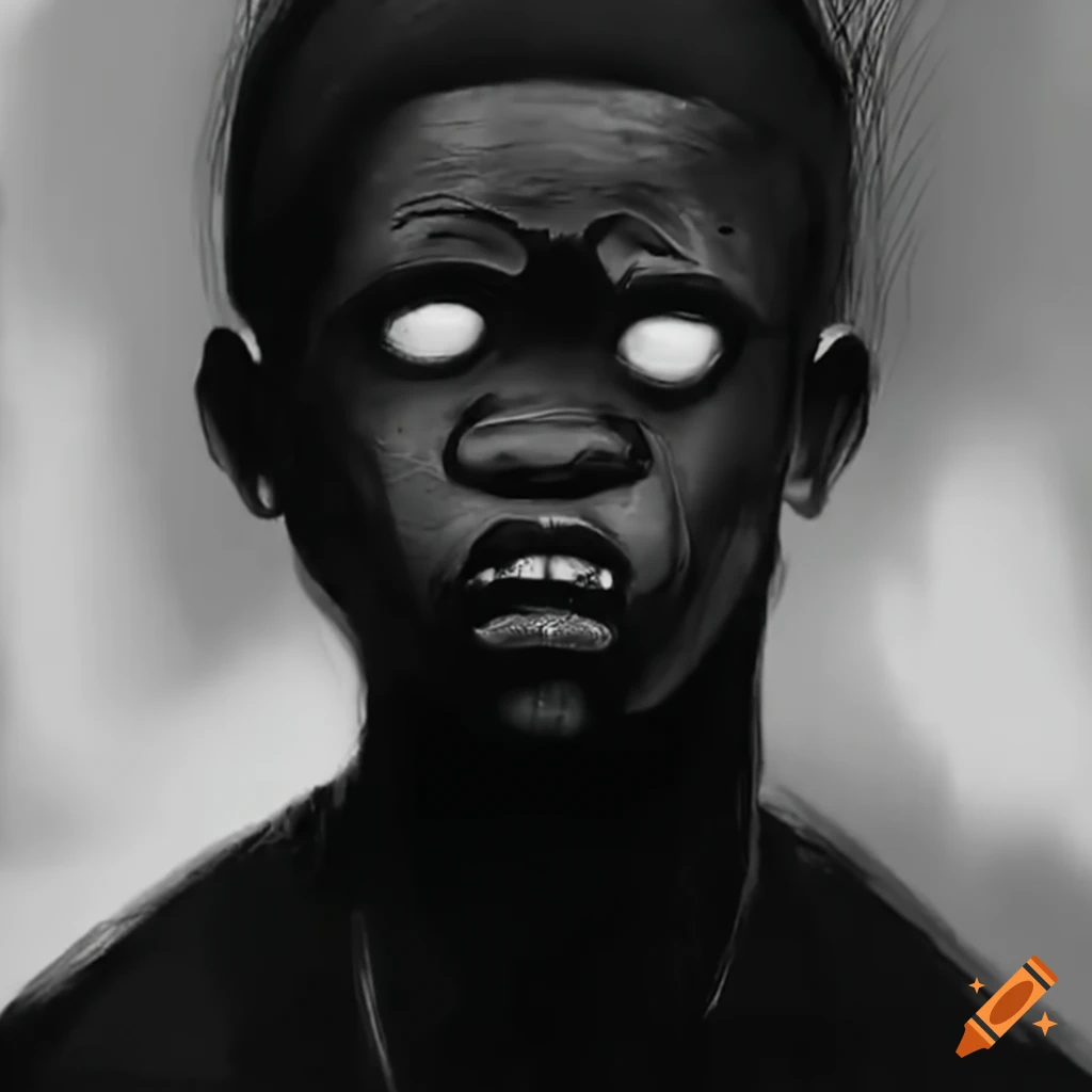 Stop motion of a person expressing sadness on Craiyon