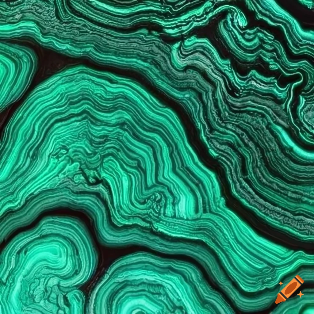 Malachite Stone Texture