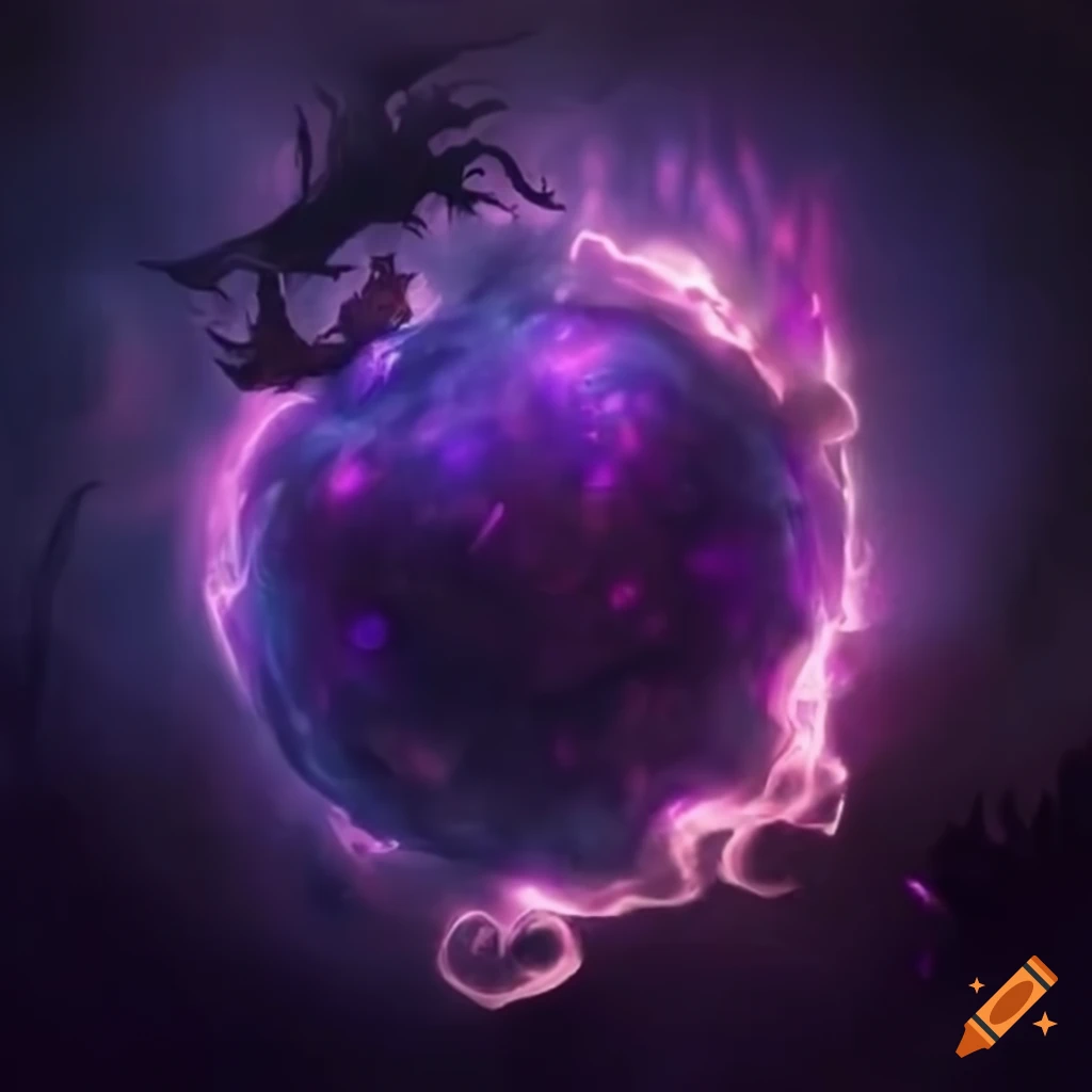 Texture Of A Magical Spell