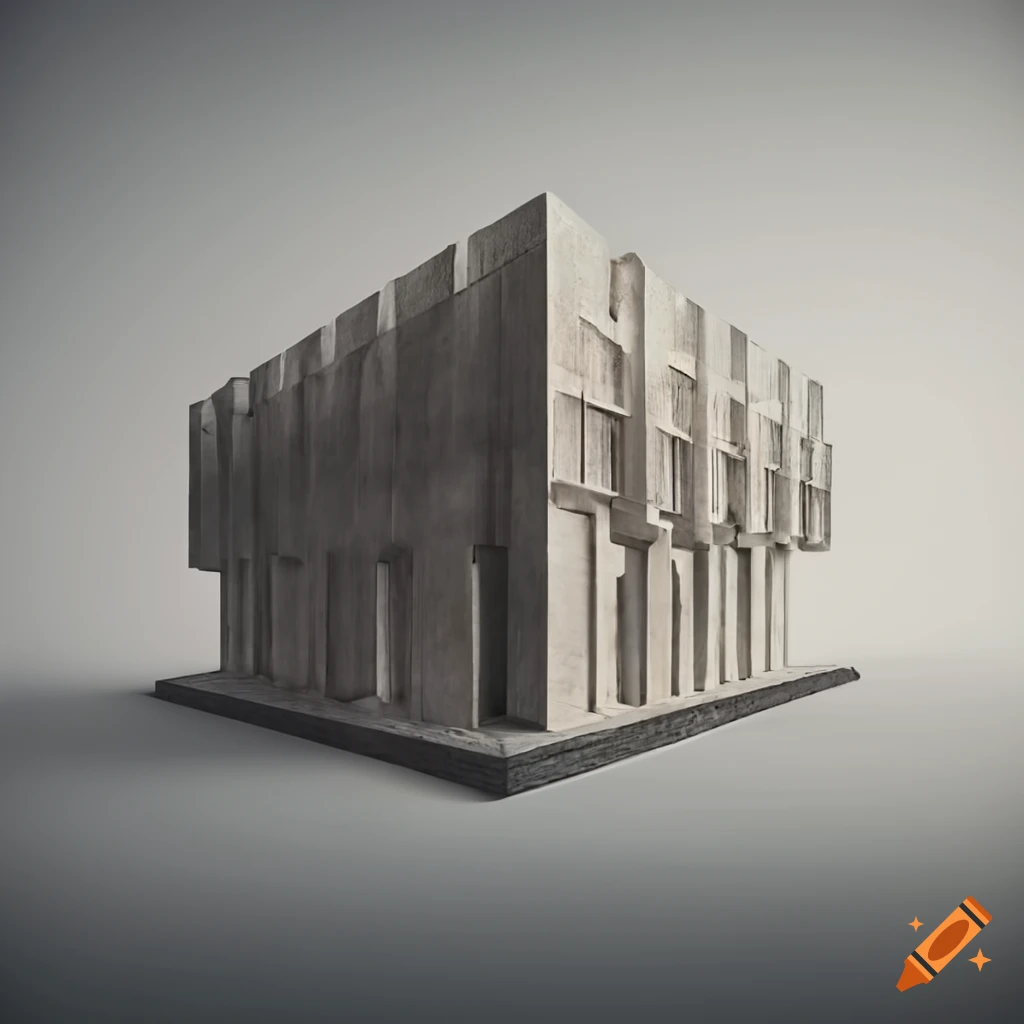 Realistic depiction of greek architecture