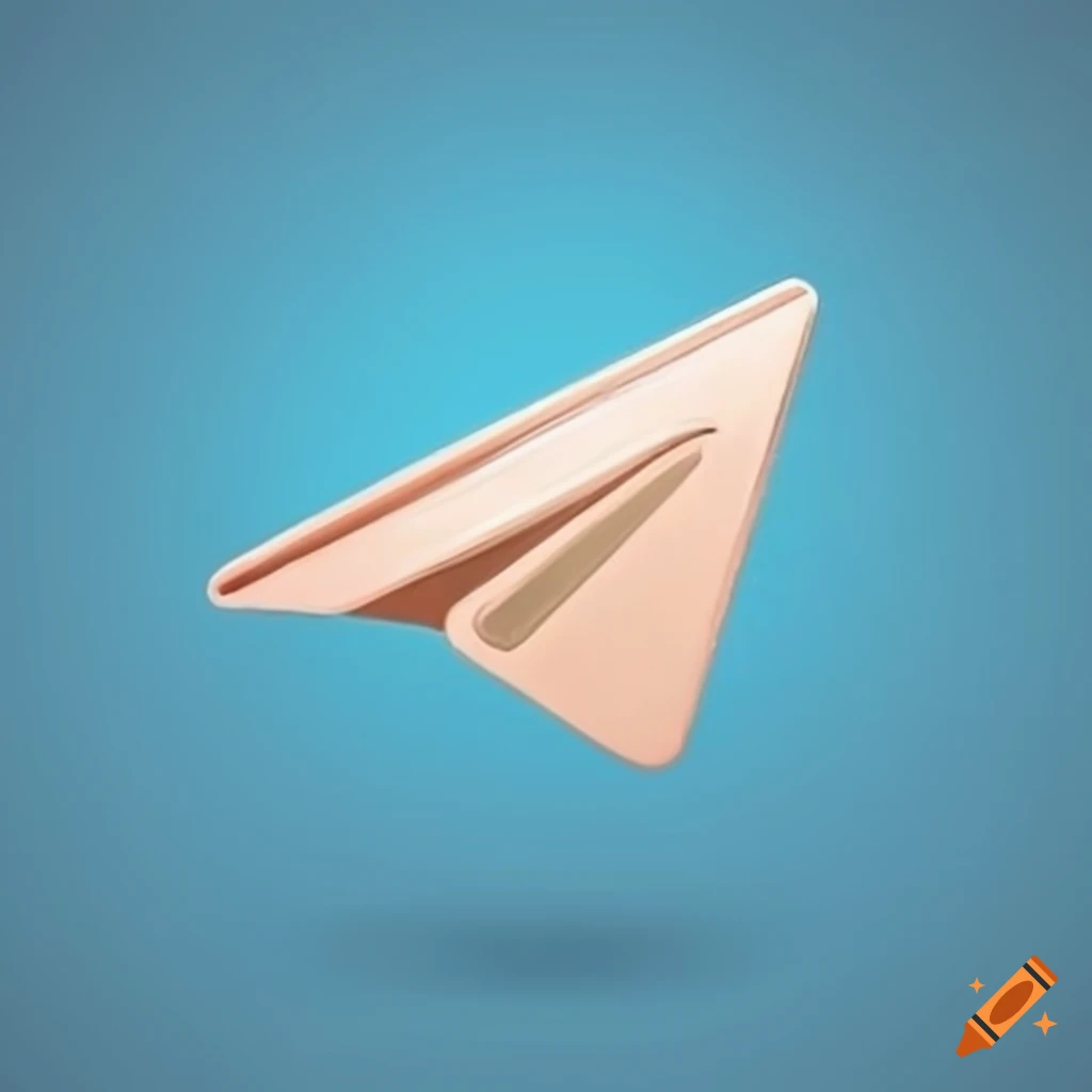 Icon of a telegram