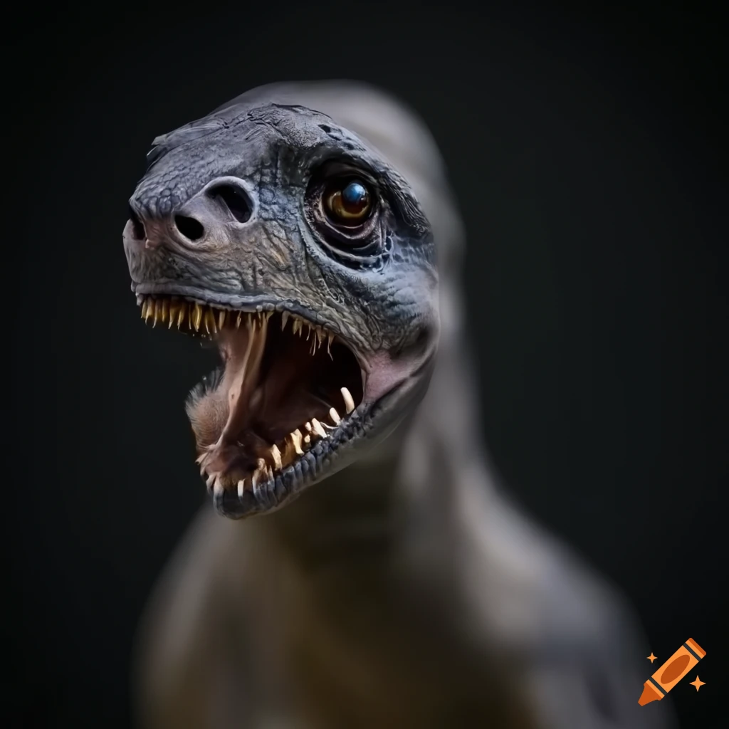 Image of a dark and realistic hybrid animal on Craiyon