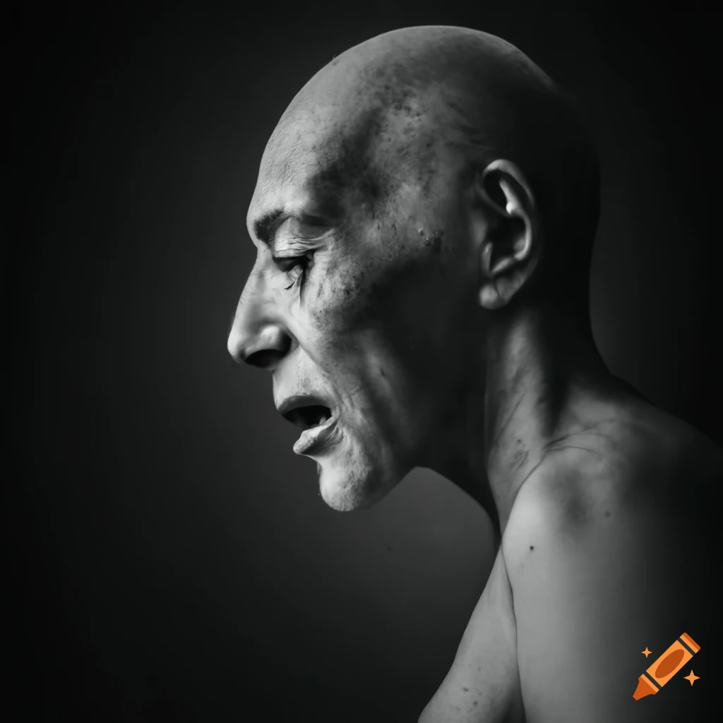 Illustration of the last human being