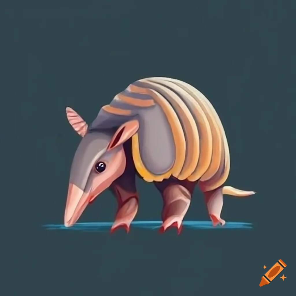 Armadillo on Craiyon