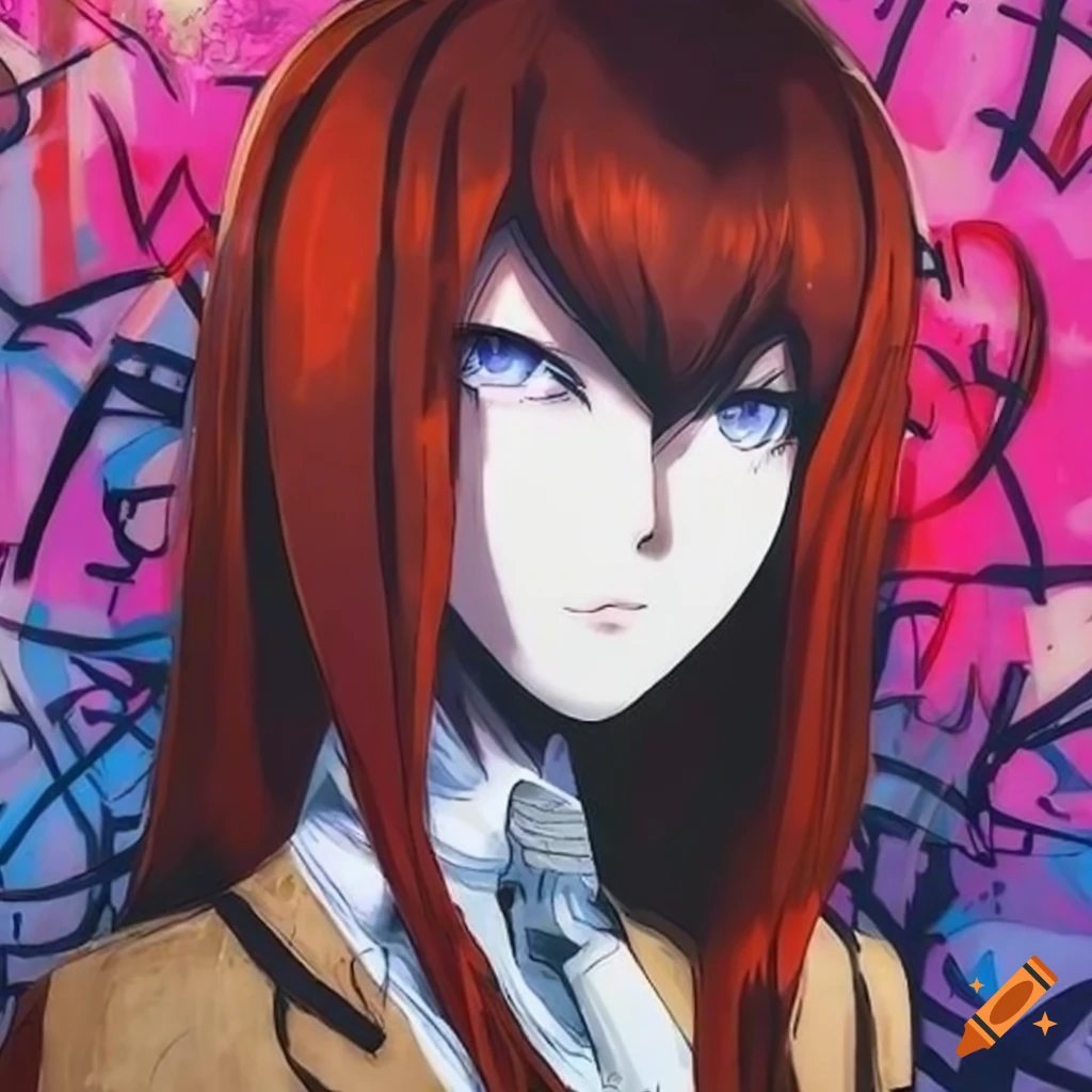 Edgy short-haired gunslinger lady in 80's-90's anime style with ...