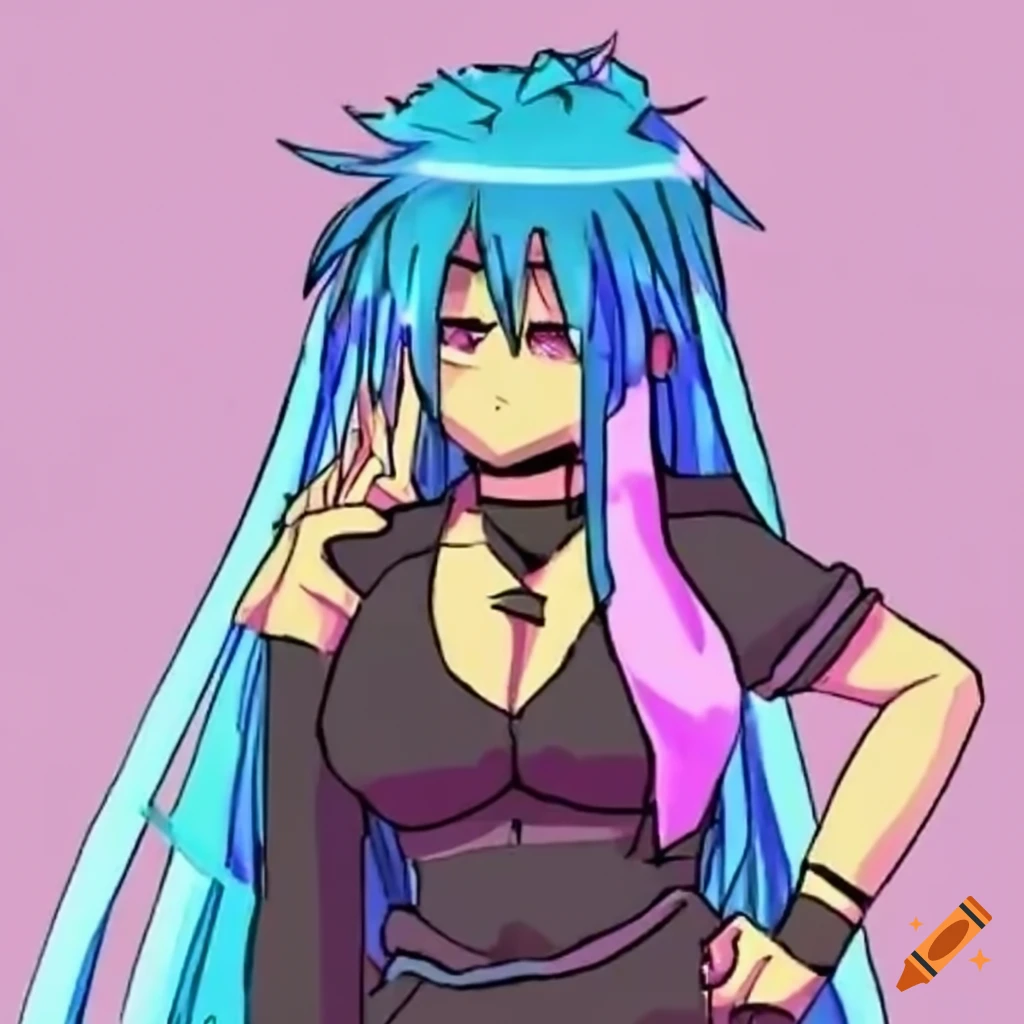 Waifu original character in a game published by humongous entertainment on Craiyon