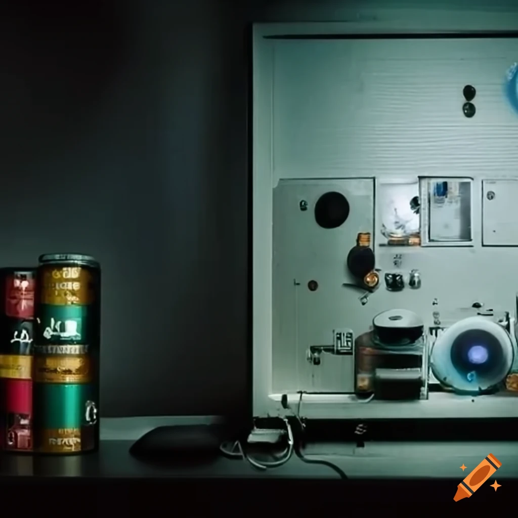 Digital art of an electron hoarder on Craiyon