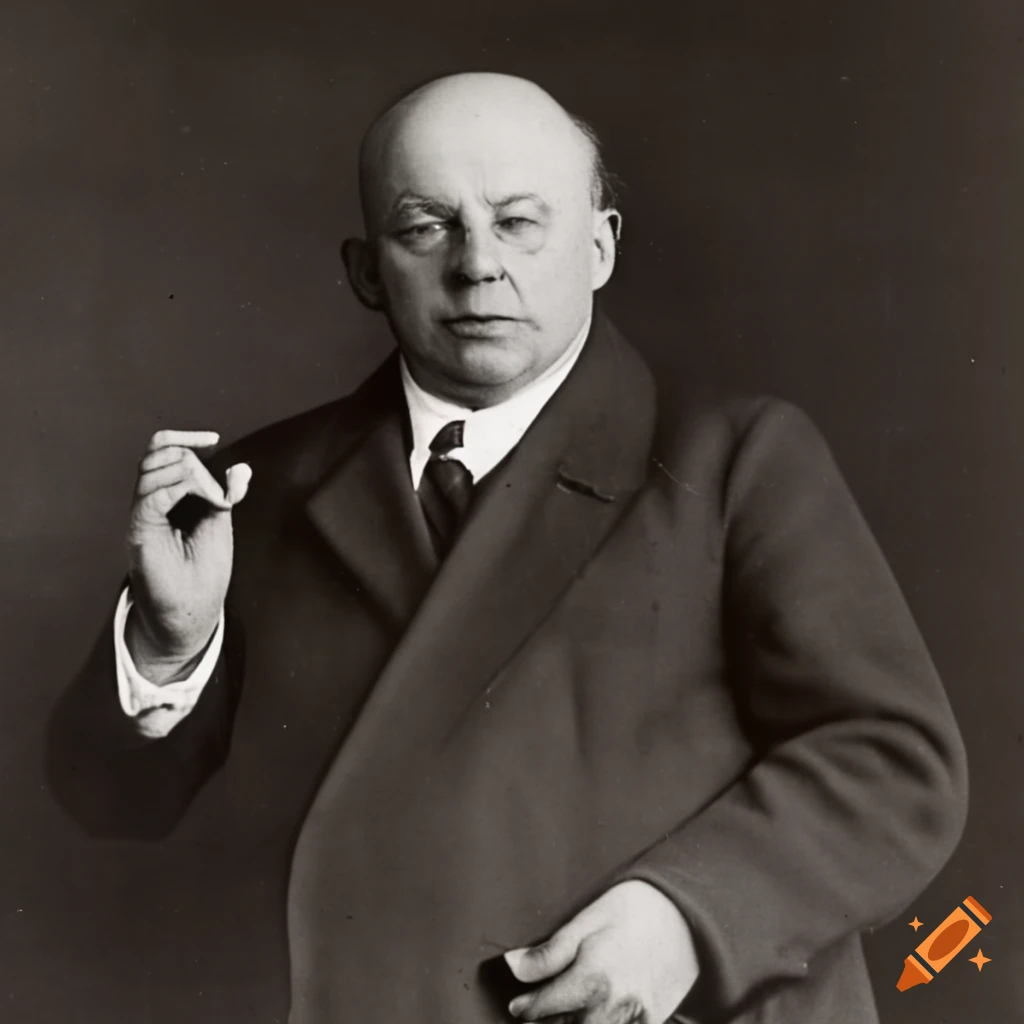 Portrait of ernst thälmann on Craiyon