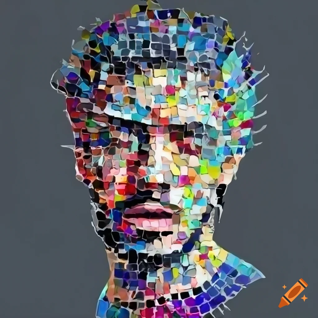 Vibrant portrait of augustus of primaporta on Craiyon