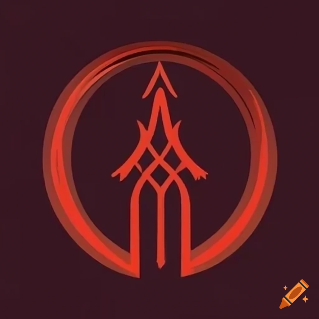 Simplistic logo of sabrina spellman on Craiyon