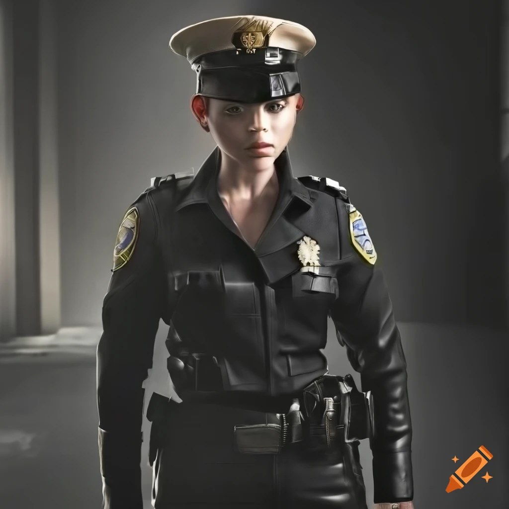 Detailed police photograph of officer michelle trachtenberg