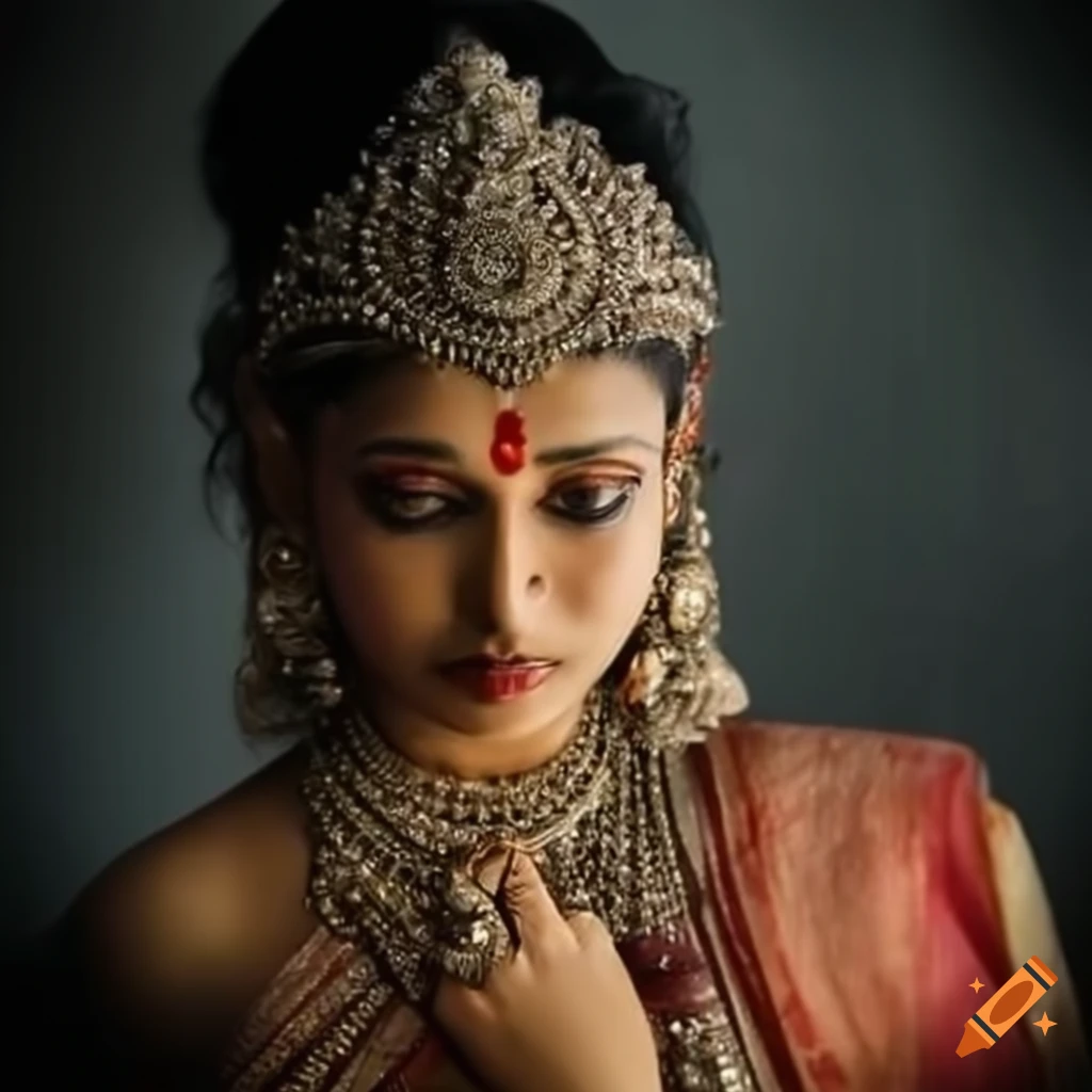 Image of a yakshini on Craiyon