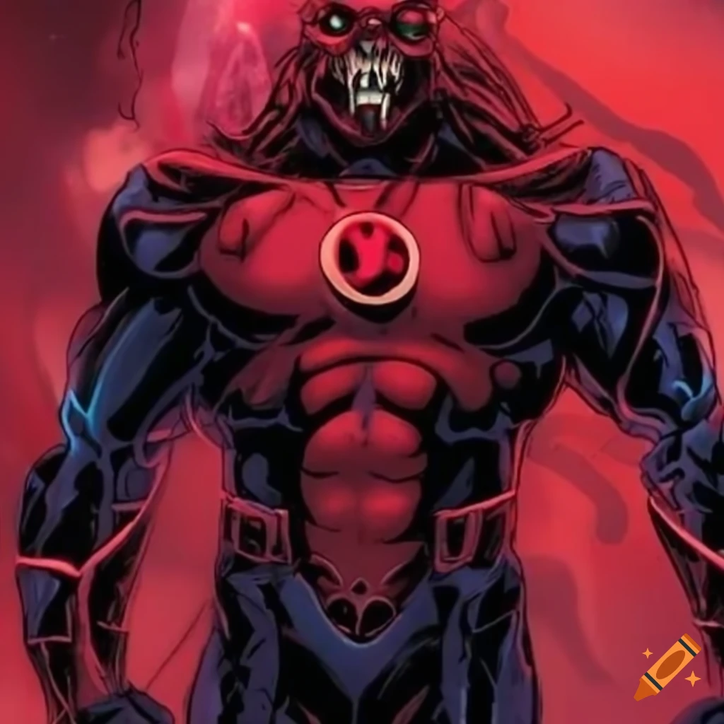 Moon knight hero poster with slogan "night justice, terror of the ...