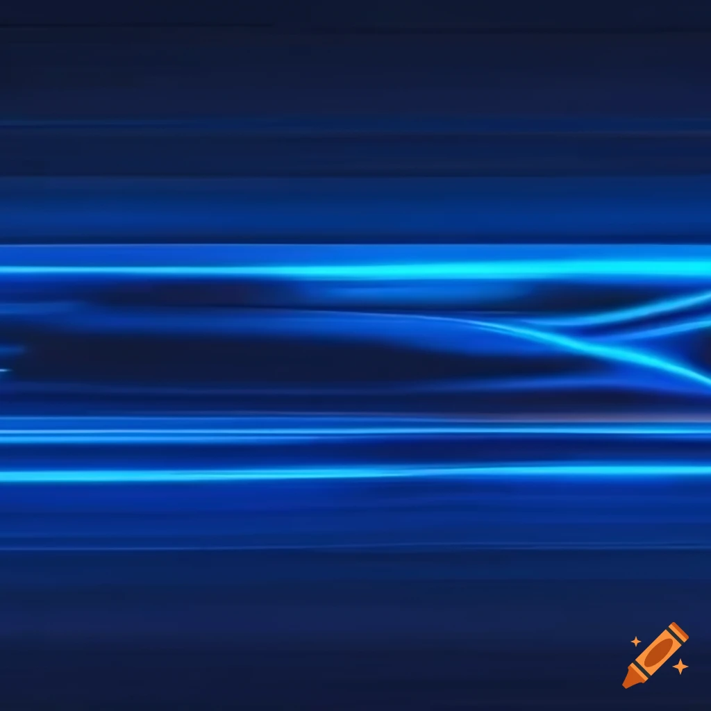 Neon blue abstract design