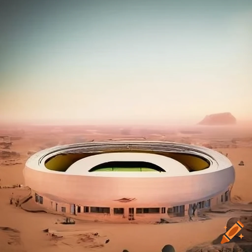 Traditional architecture of southern Iran beach football stadium design ...
