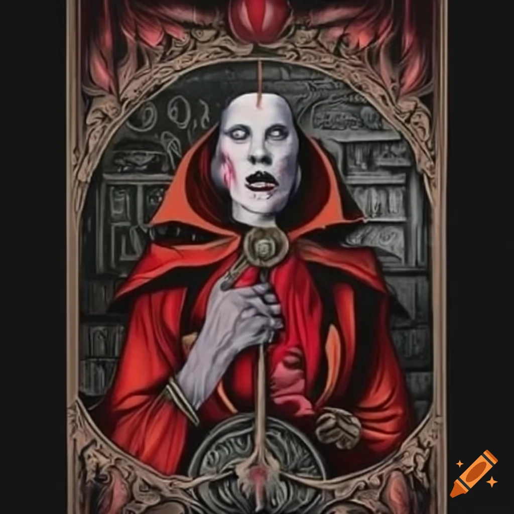Vampire Tarot Card Meanings Pin On Tarot Decks