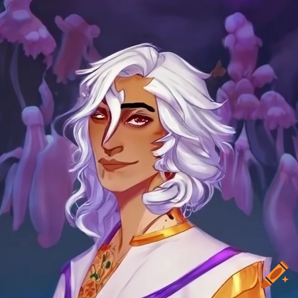 Character illustration of The Arcana apprentice on Craiyon