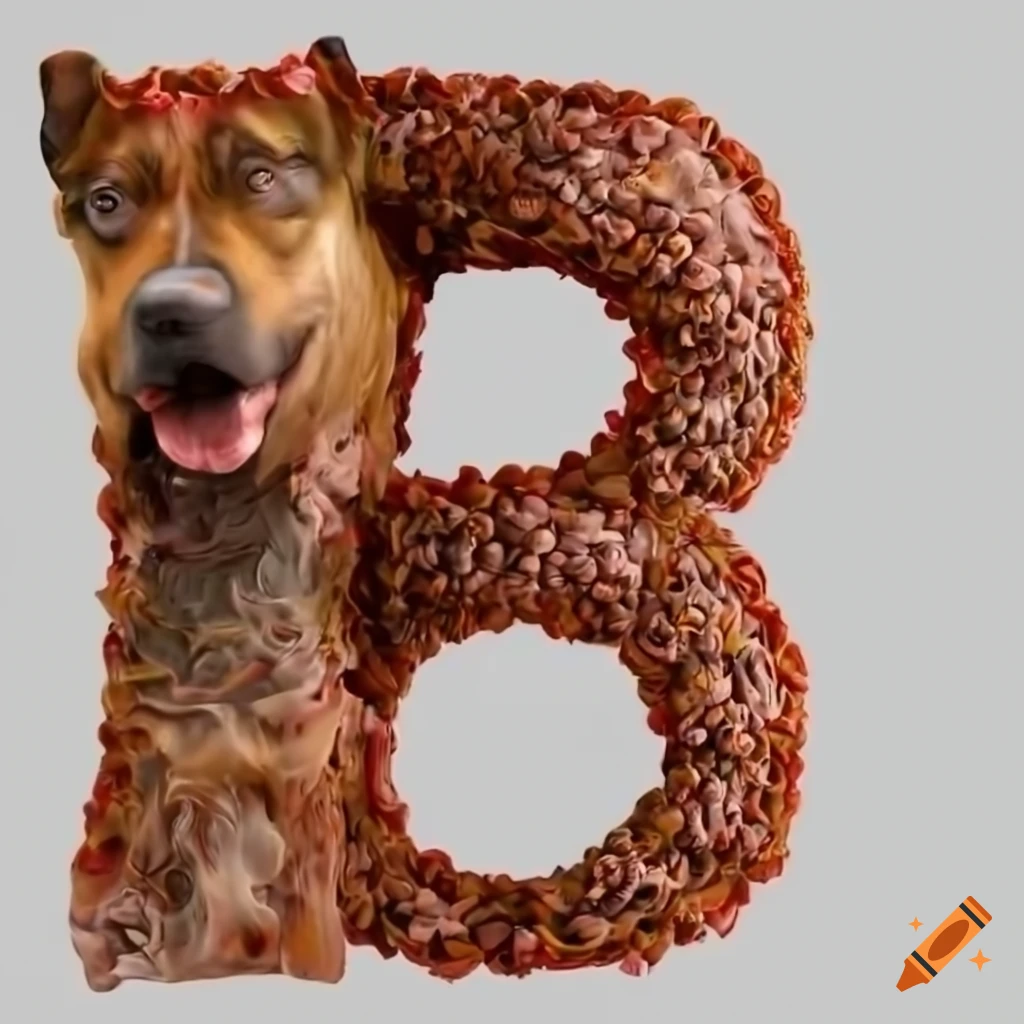 3d render of a letter j made of dog bodies and heads on Craiyon