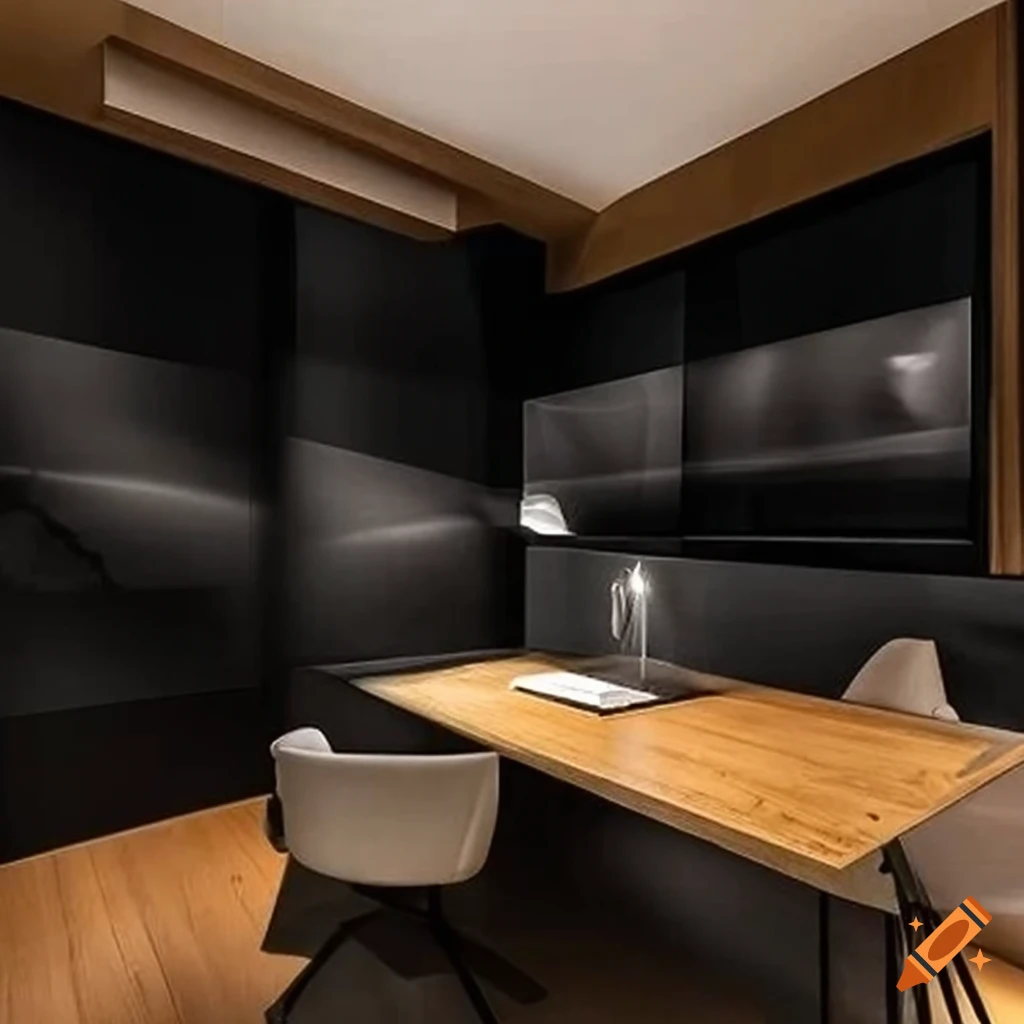 Sophisticated and elegant hotel accountant office on Craiyon