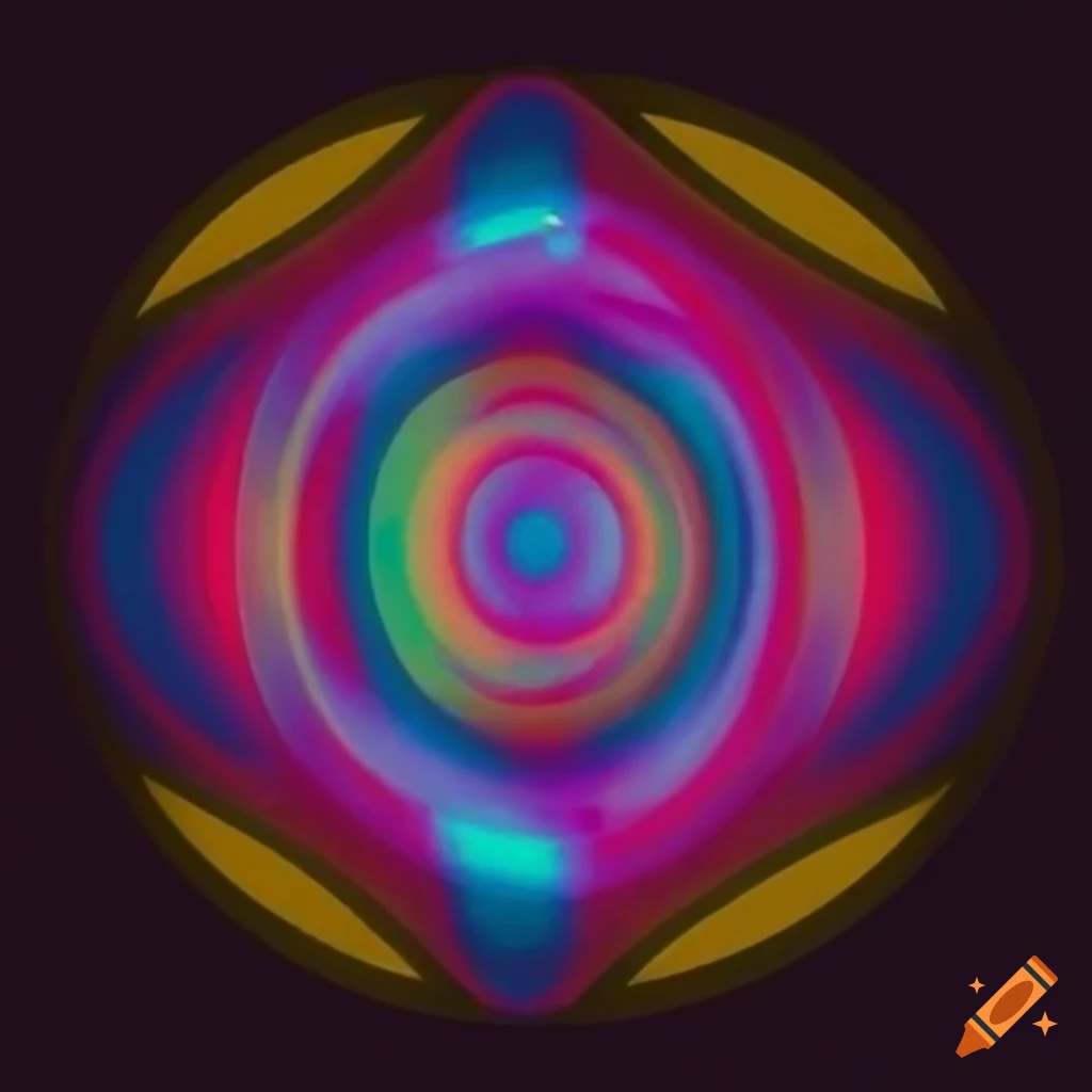 Retro abstract dnb artwork on Craiyon