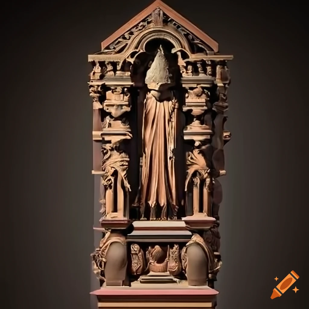 Architectural carving with stunning details on Craiyon