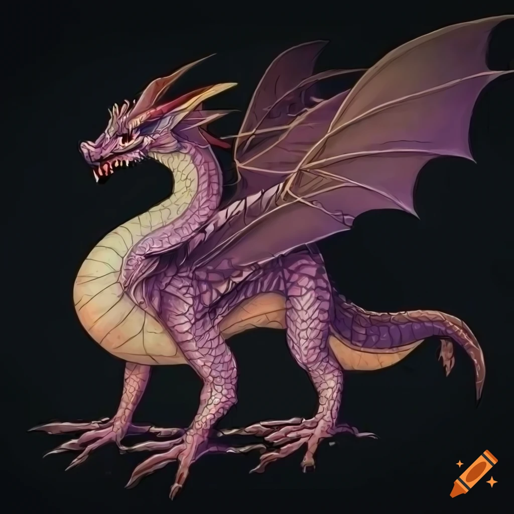 Realistic dragon inspired by mizutsune on Craiyon