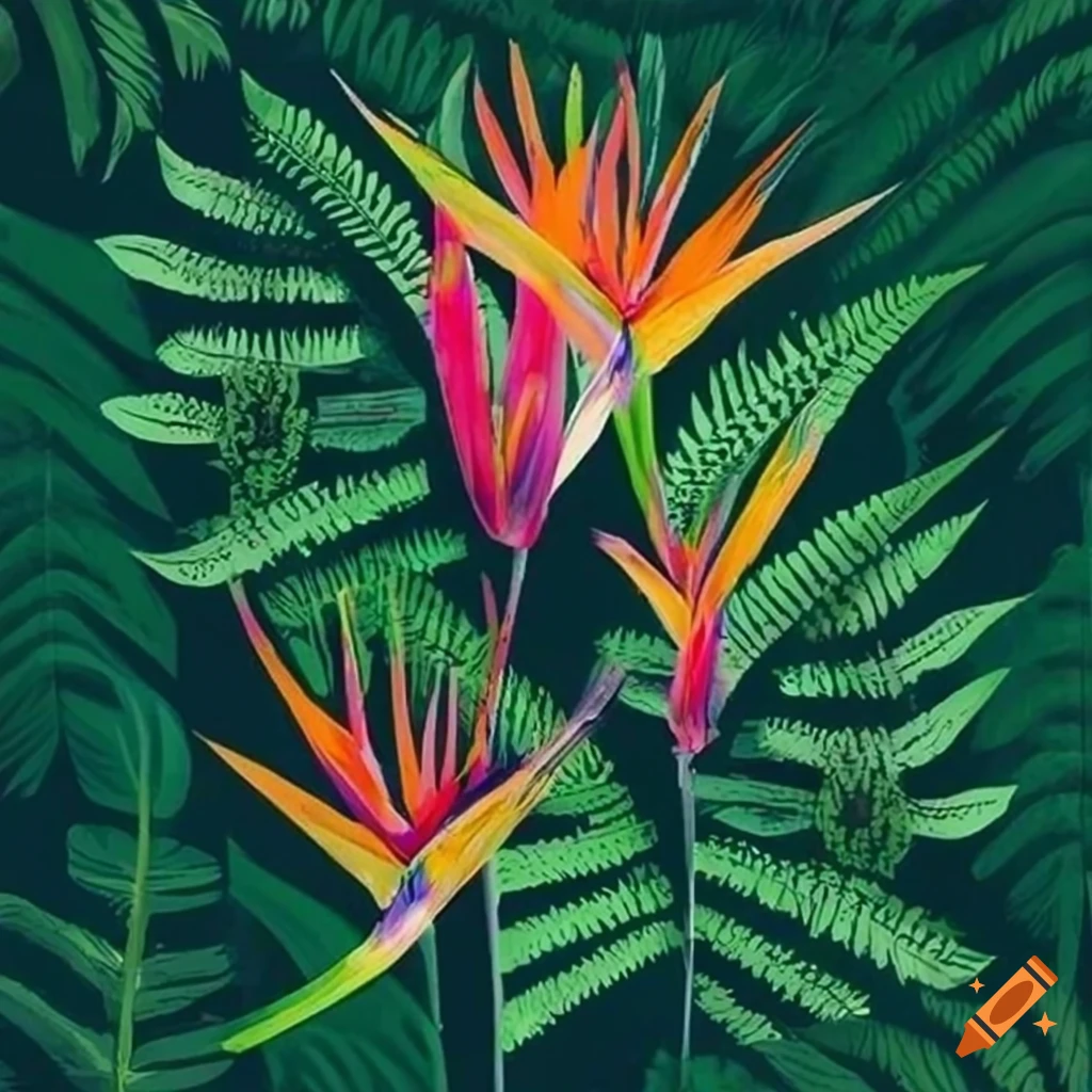 Fashion print with vintage-style illustrations of flora and fauna on ...