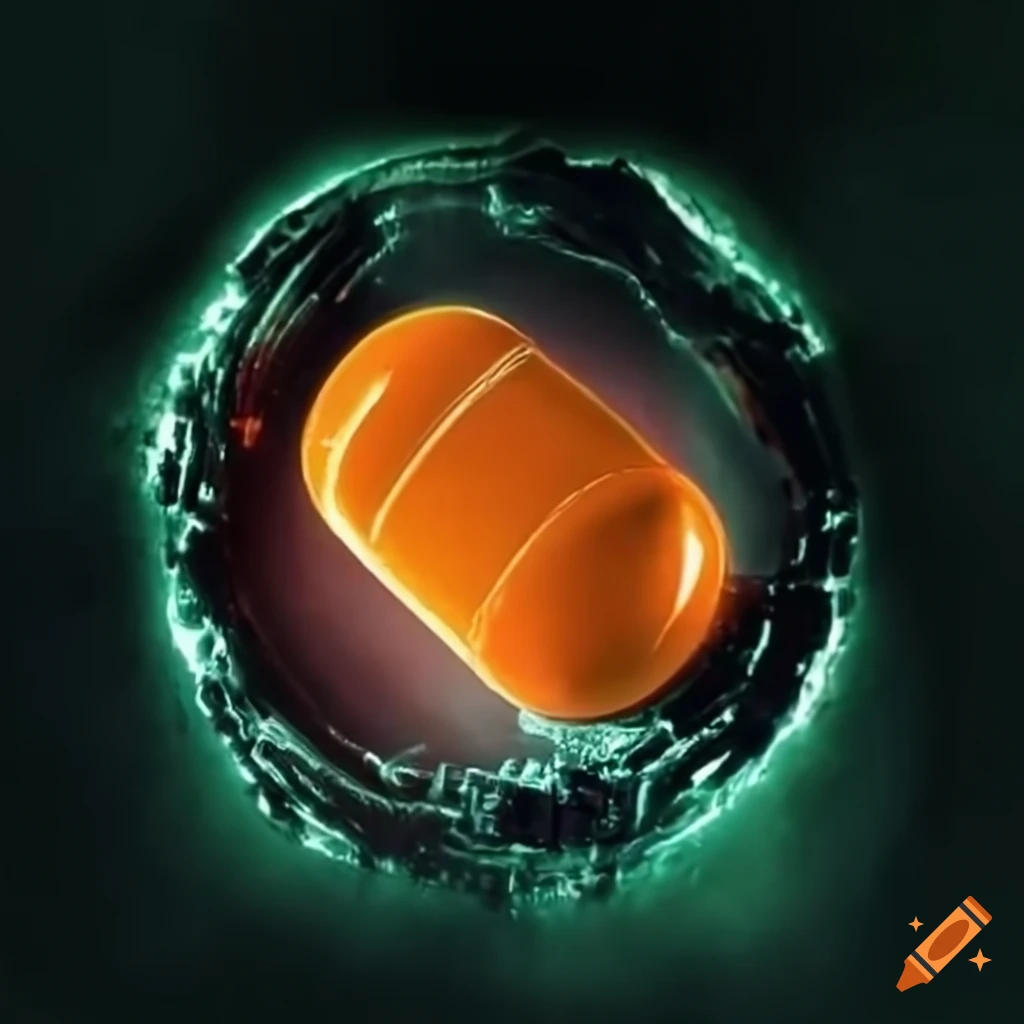 Image depicting the choice between the blue pill and the orange pill in ...