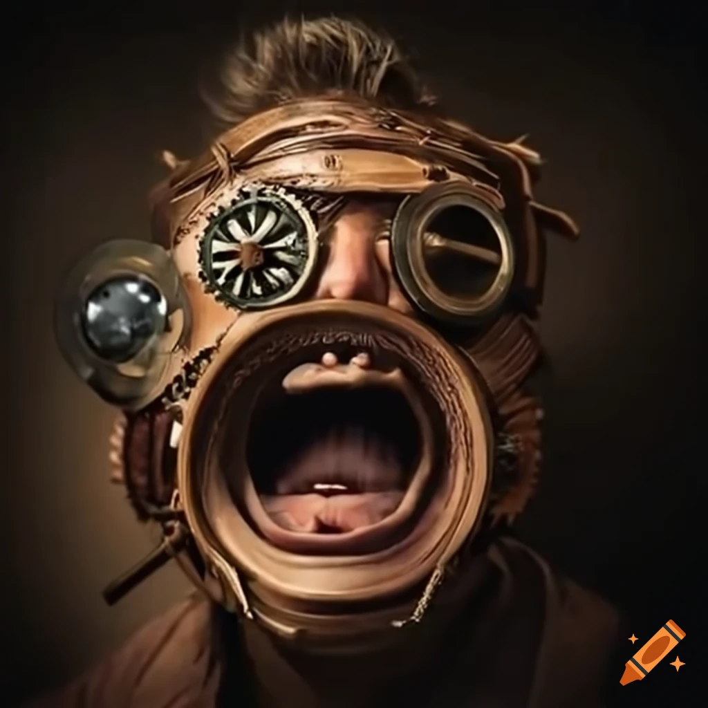 Satirical illustration of greedy men trapping people with money on Craiyon