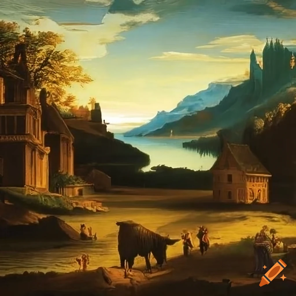 Renaissance landscape painting