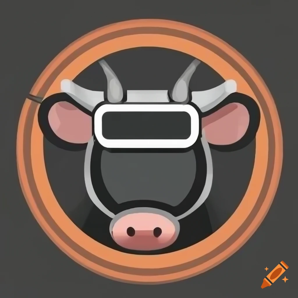 Cow with VR headset icon on Craiyon