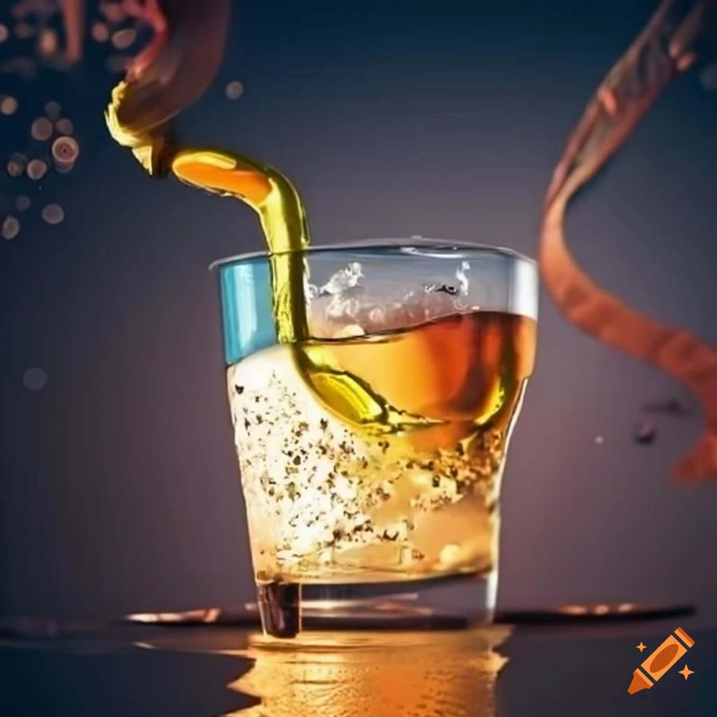 Business networking event with drinks on Craiyon