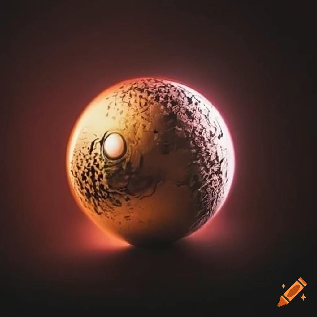 Illuminated magic ball