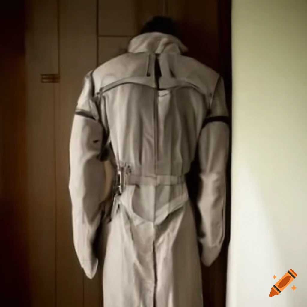 Image of a straitjacket in a psychiatric hospital on Craiyon