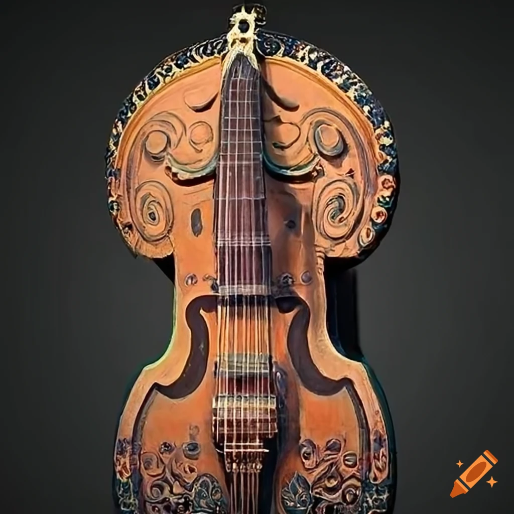 Hd image of a detailed mariachi sculpture on Craiyon