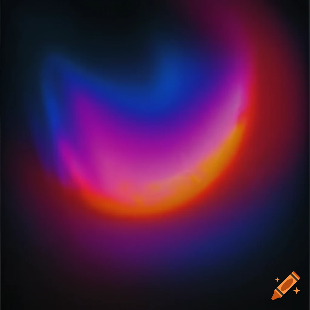 Uplifting wave trance album cover with futuristic lights