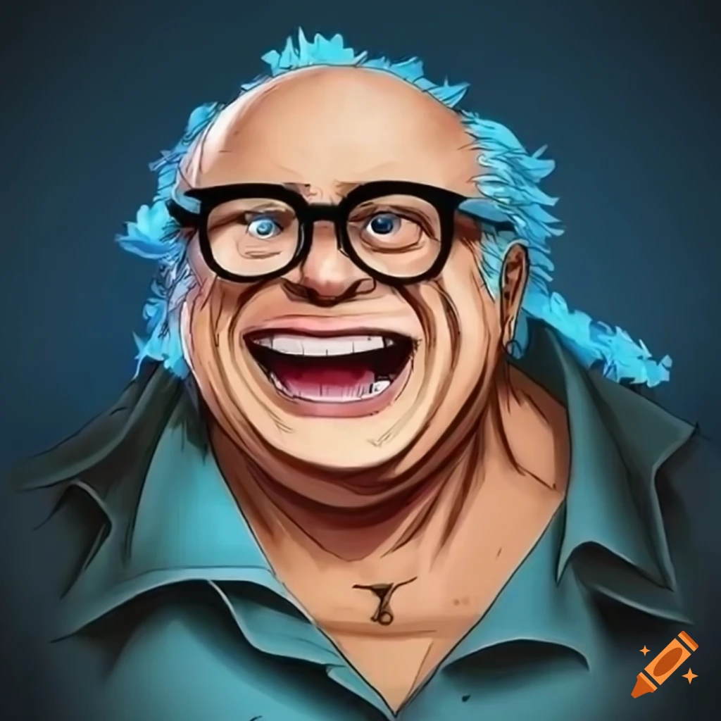 Actor danny devito in vintage pimp attire with money on Craiyon