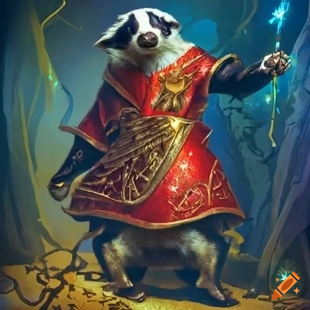 Capybara king from the game hearthstone on Craiyon