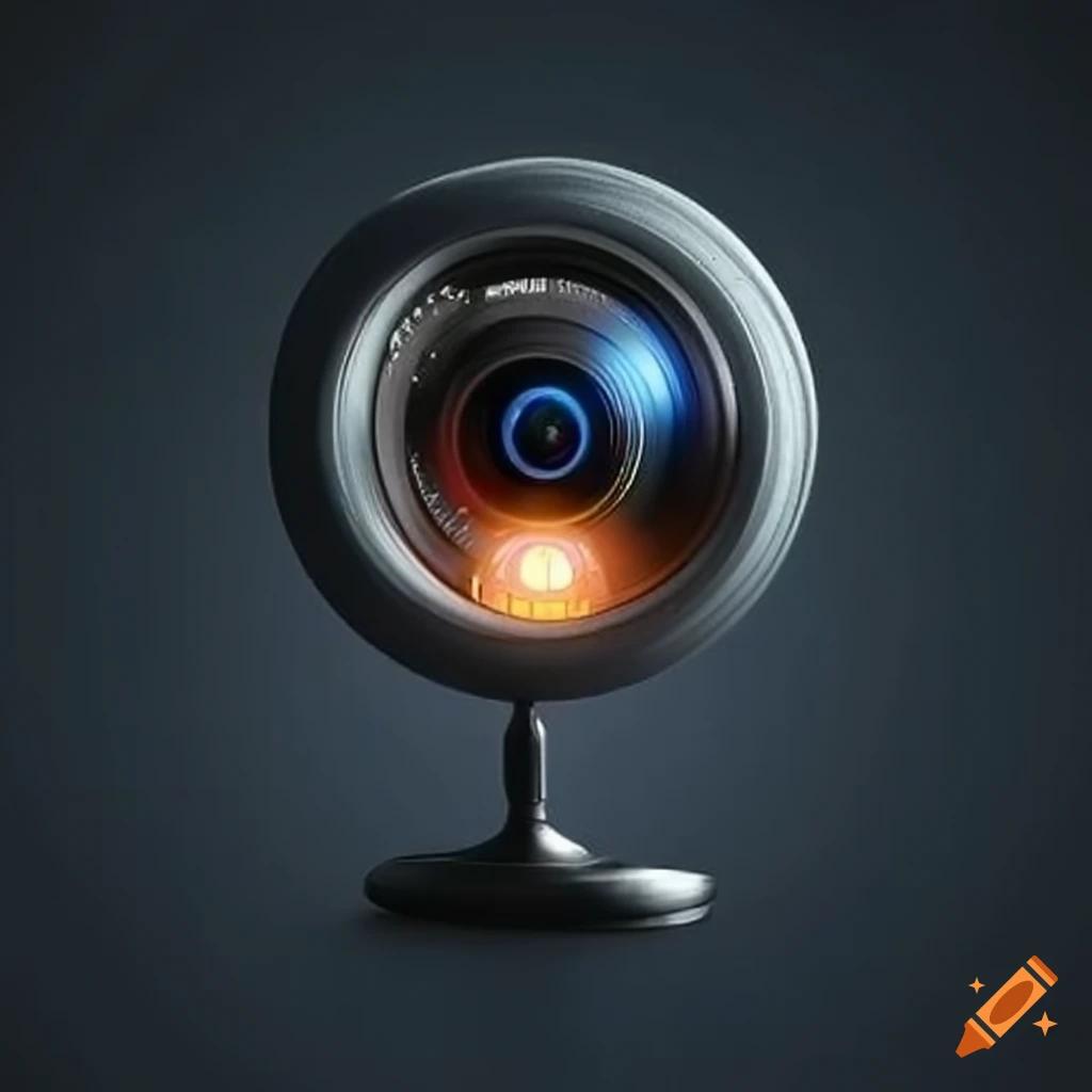 Internet camera icon on Craiyon