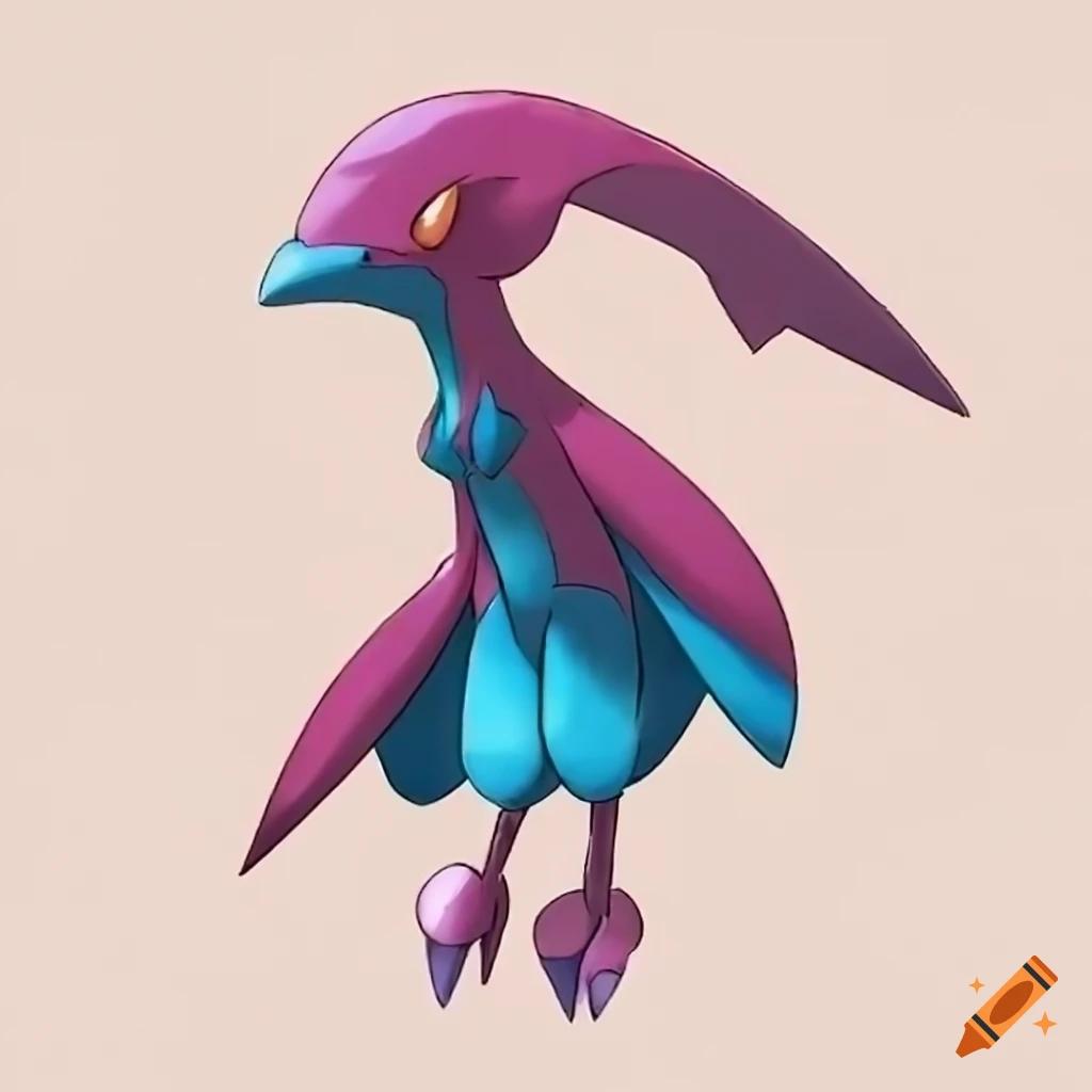 Artistic depiction of pokemon with wind element on Craiyon