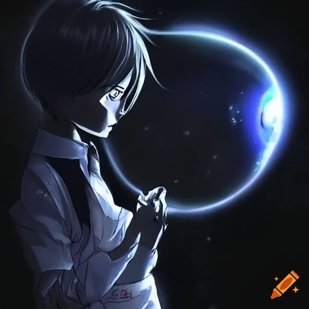 Image of a glowing magic ball on Craiyon