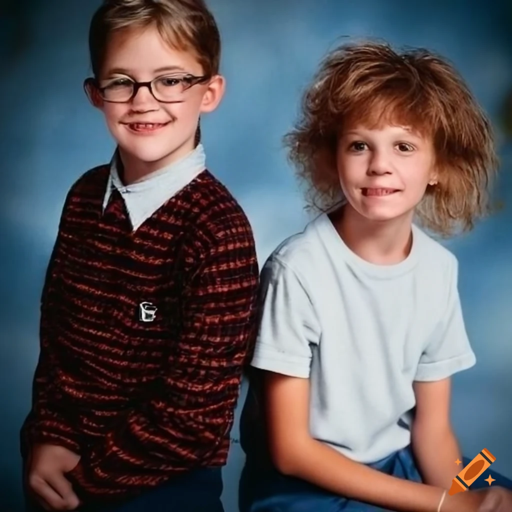 Nostalgic portrait of a 90's classroom on Craiyon