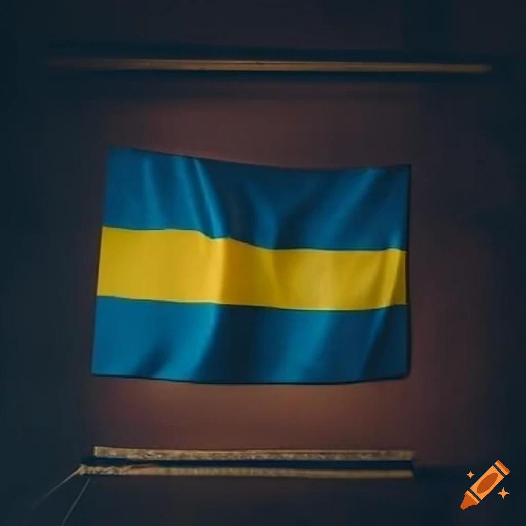 Swedish flag on Craiyon