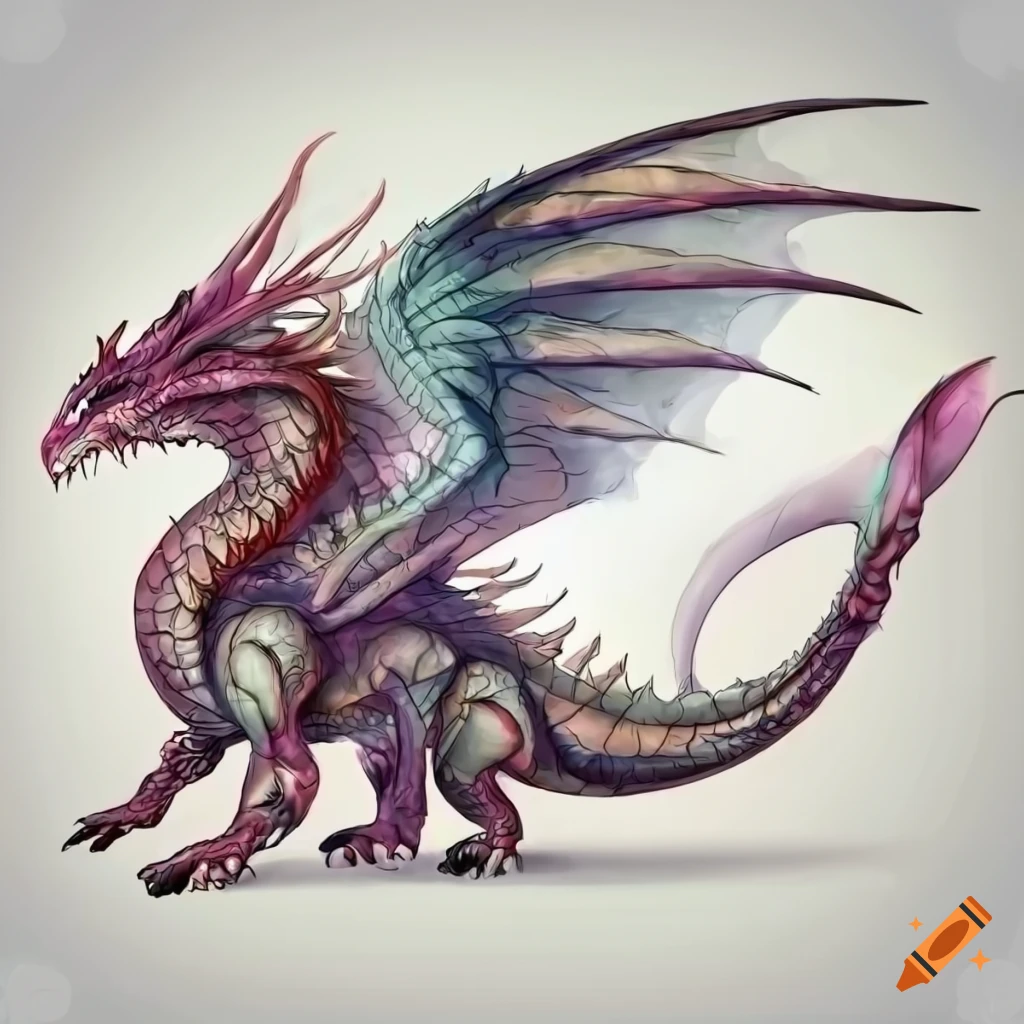 April mythical creature on Craiyon